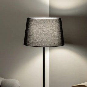 Brilagi - LED Stojací lampa CERIA 1xE27/40W/230V pr. 30 cm černá