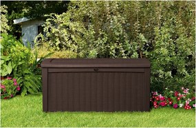 Keter Borneo zahradní úložný box 416 L - 129,5 x 70 x 62,5 cm - Brown