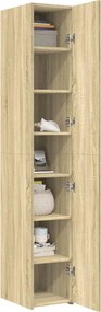 Skříň highboard dub sonoma 30 x 42,5 x 185 cm kompozitní dřevo 3281394