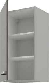 Kuchyňská linka GREY gr | 180 cm | UNI dvířka | světle šedá/tmavě šedá lesk