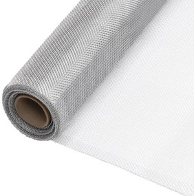 Síť proti hmyzu hliník 80 x 2000 cm stříbrná 150850