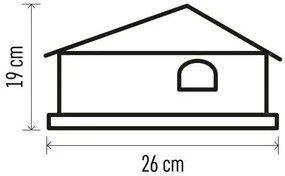 LED Vánoční dekorace 5xLED/3xAA