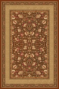 Kusový koberec Liza hnědý (light brown) 100 x 180 cm