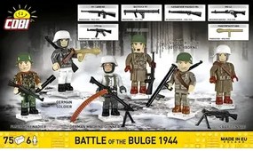 COBI Stavebnice Bitva v Ardenách 1944 / 75 dílků / 6 figurek / od 6 le
