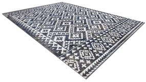 Kusový koberec Mundos modrý 80x250cm