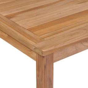 vidaXL Zahradní stůl 200 x 100 x 77 cm masivní teakové dřevo [44998]