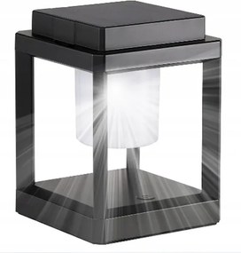 Stojací zahradní lampa Solární lampa Sloupek 18 cm SuperLED
