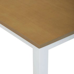 Jídelní set 1+4, rozměr stolu, MDF, dýha, masivní nohy, moření dub (120 x 75) cm