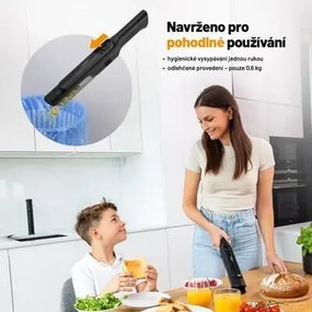 Lauben Hand Vacuum 2in1 120BC černá / Ruční vysavač 2v1 / 120W / 2600m