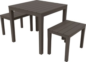XXXLutz ZAHRADNÍ SADA 3dílné, plast - Online Only zahradní nábytek - 0009450071