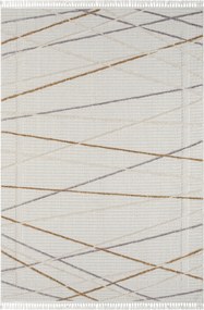 My Flair, Kusový koberec Luana 1 creme, 160x230, bílá, chodba / předsíň