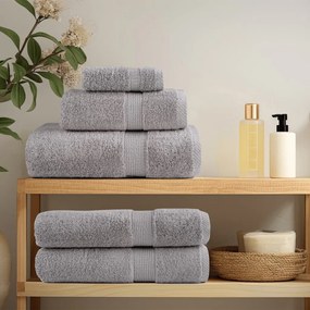 8dílná sada ručníků Premium SOLUND šedá 600 g/m² 137543