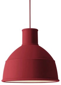 Muuto Závěsná lampa Unfold, dusty red 14206