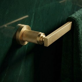 Rea Rivo, koupelnový věšák na ručník 60 cm, 81301, zlatá matná, REA-98057