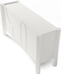 Designová komoda Lunaria 160 cm bílá