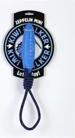 KIWI WALKER Hračka pro psy Zeppelin Mini modrá / Plovací / TPR pěna /