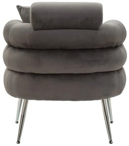 Designové křeslo Harmony šedé