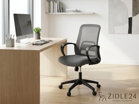Kancelářská židle WORKPRO - šedá síťovina