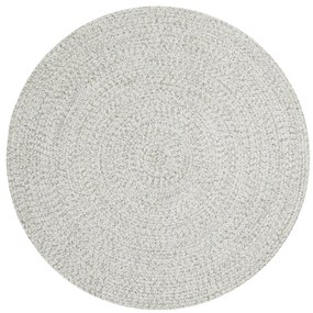 NORTHRUGS - Hanse Home koberce Kusový koberec Braided 105553 Light Melange kruh – na ven i na doma - 200x200 (průměr) kruh cm