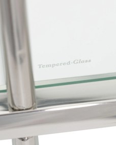 Konzola Pure silver 120x40x80cm