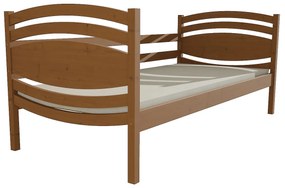 Dětská postel masiv 032 borovice masiv 90 x 200 cm dub