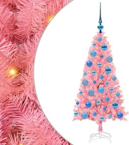 Vánoční stromeček Růžová 120 cm PVC 3396414