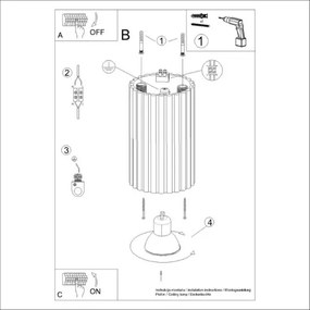 Stropní svítidlo SOLLUX KARBON 10 černá GU10 1x10W bez žárovky SL.1568