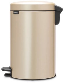 Brabantia Pedálový koš NewIcon 12L champagne