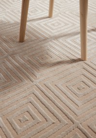 ELLE Decoration, Kusový koberec Perles 106183 Cream Beige z kolekce Elle, 200x280, béžová, ložnice