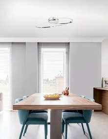 LED stropní svítidlo Viareggio 60 Chrome