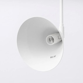 Sollux Lighting Nástěnné svítidlo NOX 1 bílé s vypínačem
