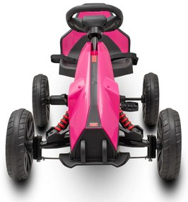 Dětská šlapací motokára Go-kart Baby Mix Speedster růžová
