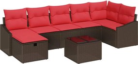 Set pohovek 8 ks polyratan 3359313