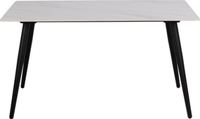 XXXLutz JÍDELNÍ STŮL, bílá, 140/80/75 cm P & B - Jídelní stoly - 001749092801