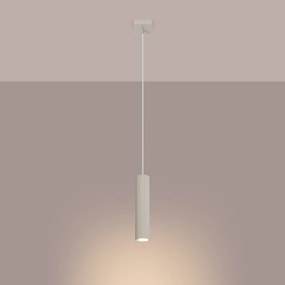 Sollux Lighting Závěsné svítidlo KARBON 1 béžové