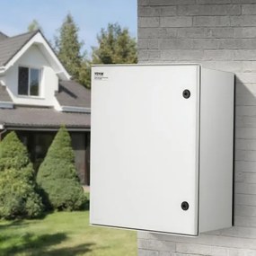 Sklolaminátová skříň elektrická skříň 50 × 39,9 × 20,1 cm držák na stěnu