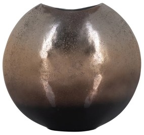 OnaDnes -20% Hnědá kovová váza Richmond Fien 24 cm