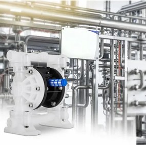 Vzduchové dvojité membránové čerpadlo 26,5 l/min 6,9 bar Polypropylenové membránové