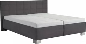 BLANÁŘ Postel Olly 180x200 Salina šedá