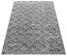 Vopi | Kusový koberec Pisa 4702 grey - Kruh průměr 120 cm