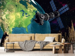 Fototapeta na zed' Cesta do Vesmíru | 360 x 254 cm | DFTS0094