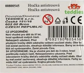 TEDDIES Antistresová příšera natahovací / Antistresová hračka / Siliko