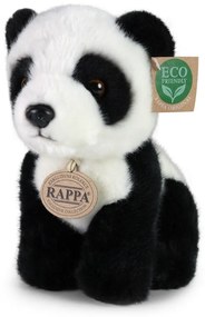 Rappa Plyšová panda sedící 18 cm ECO-FRIENDLY