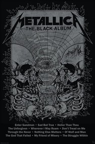 Plakát, Obraz - Metallica - Black Album