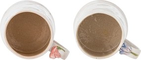 Krémové keramické hrnky v sadě 2 ks 430 ml Camilla – Bloomingville