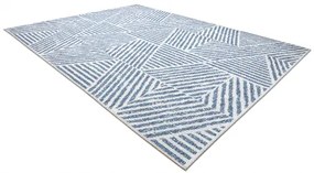 koberec COLOR 47176360 SISAL řádky, trojúhelníky, cikcak béžový / mod velikost 120x170 cm | krásné koberce cz