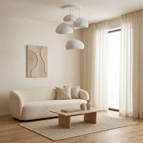 Brilagi - Lustr na lanku WABI SABI 4xE27/40W/230V pr. 95 cm bílá