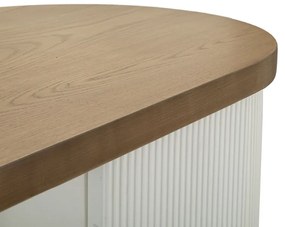 Designová komoda Tahigwa 121 cm bílá