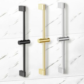 Rea příslušenství, sprchový sloup s držákem ruční sprchy 70cm, zlatá, REA-P5981