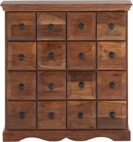 furniture-nabytek.cz - Komoda Meridan akácie 16 šuplíku